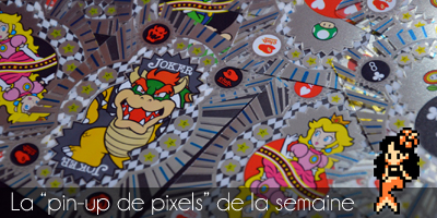 La Pin-Up de Pixels de la semaine # 1 – Le Guide du Collectionneur